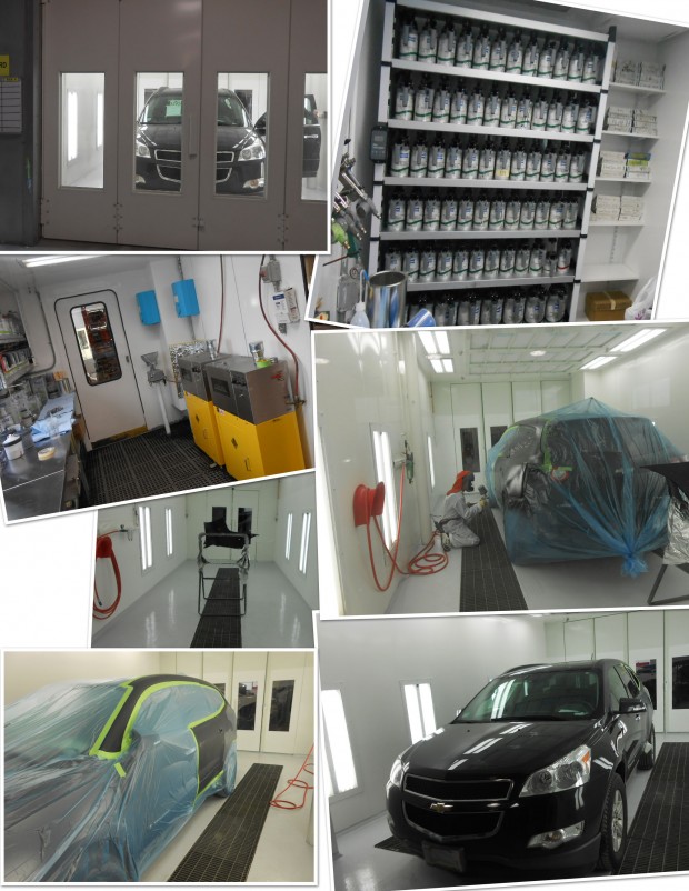 Phase I – New Paint Department Custom Spray Booth – Complete | Today's ...