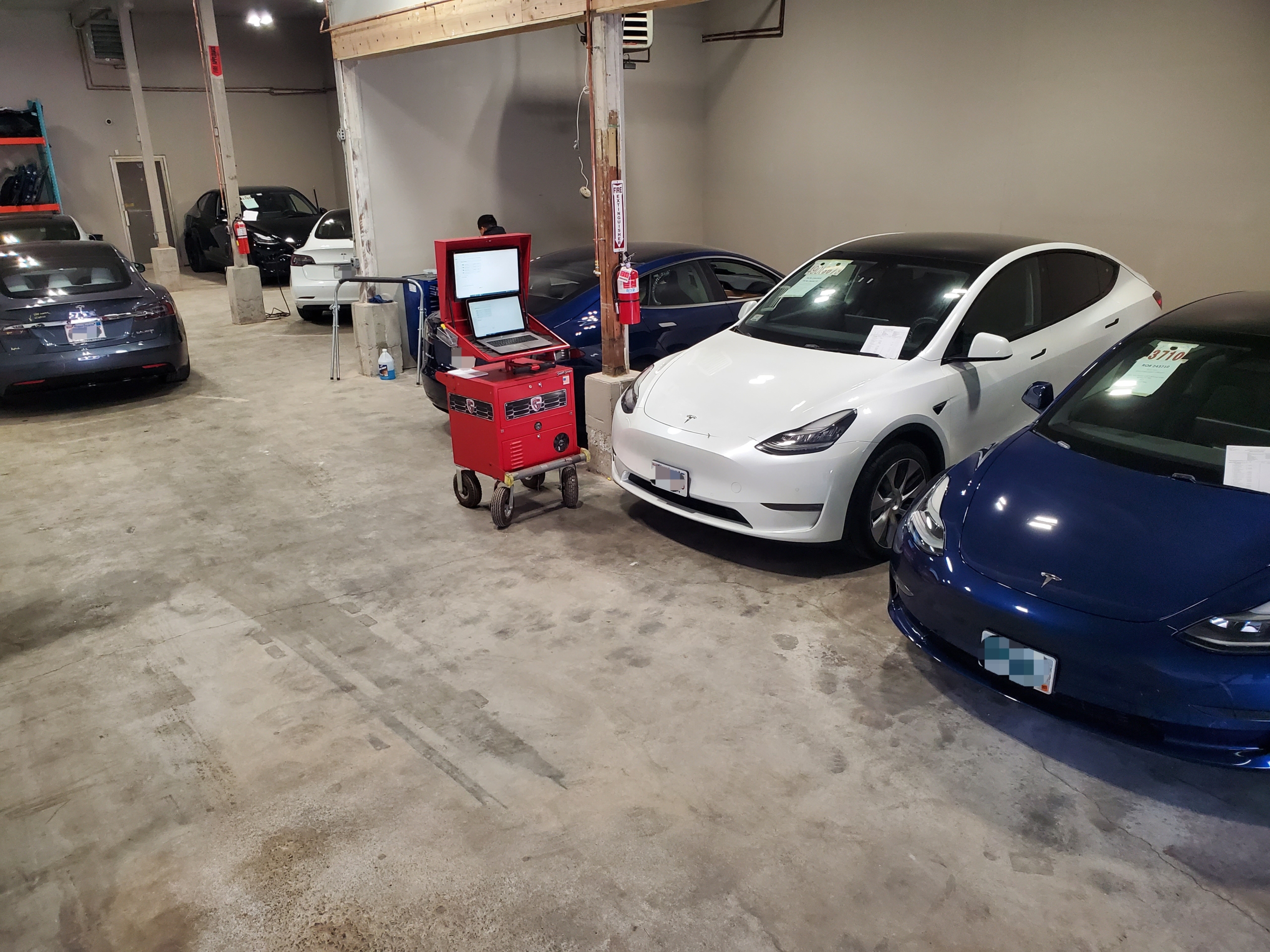New Dedicated Tesla and Rivian Blueprinting and Disassembly Area ...